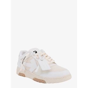 Off-White | Shoes | Off White Man Mesh And Leather Sneakers With Iconic ...